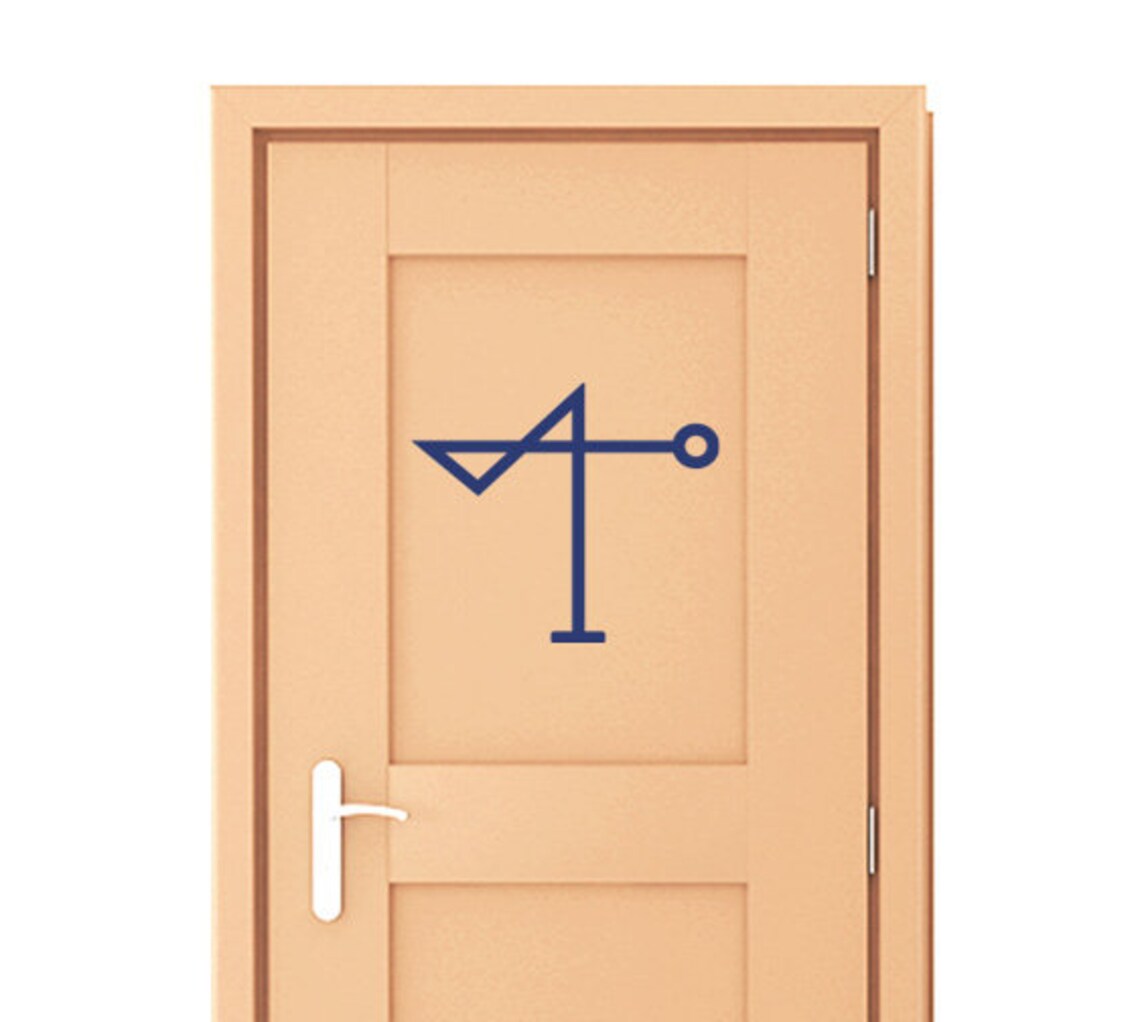 Archangel Sigil Azrael Rose Wheel Vinyl CAR DECAL Angel Symbol - Etsy