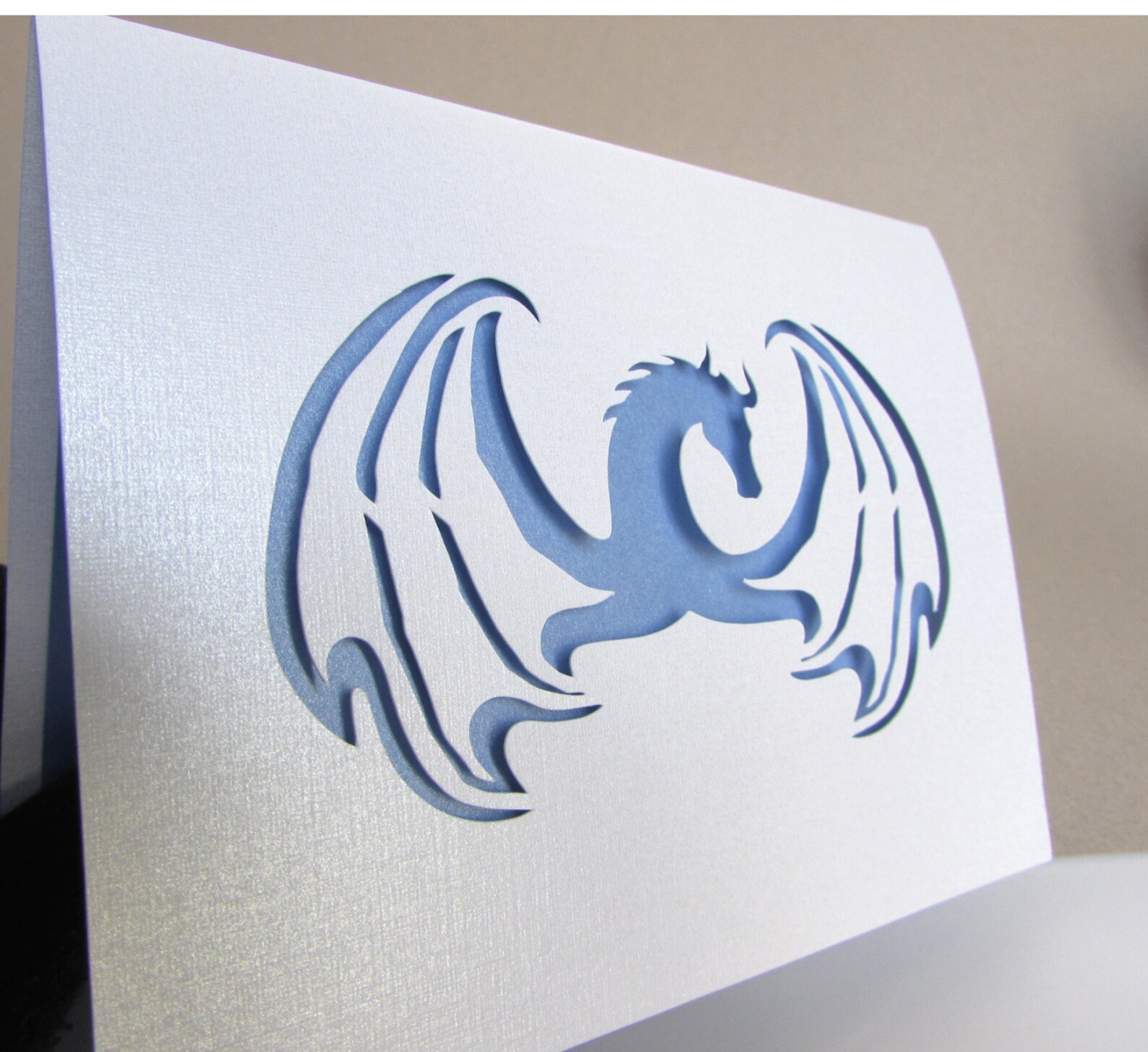 Dragon Greeting Card Medieval Fantasy Renaissance Invite - Etsy