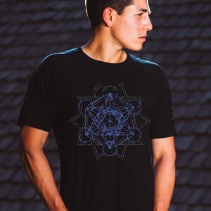 Metatron's Cube Unisex T-shirt, Sacred Geometry, Metaphysical Clothing ...