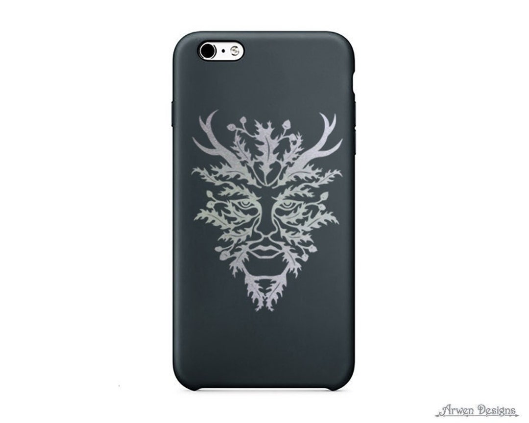 Green Man Vinyl CAR DECAL Pagan Nature Spirit, Horned God, Wiccan ...