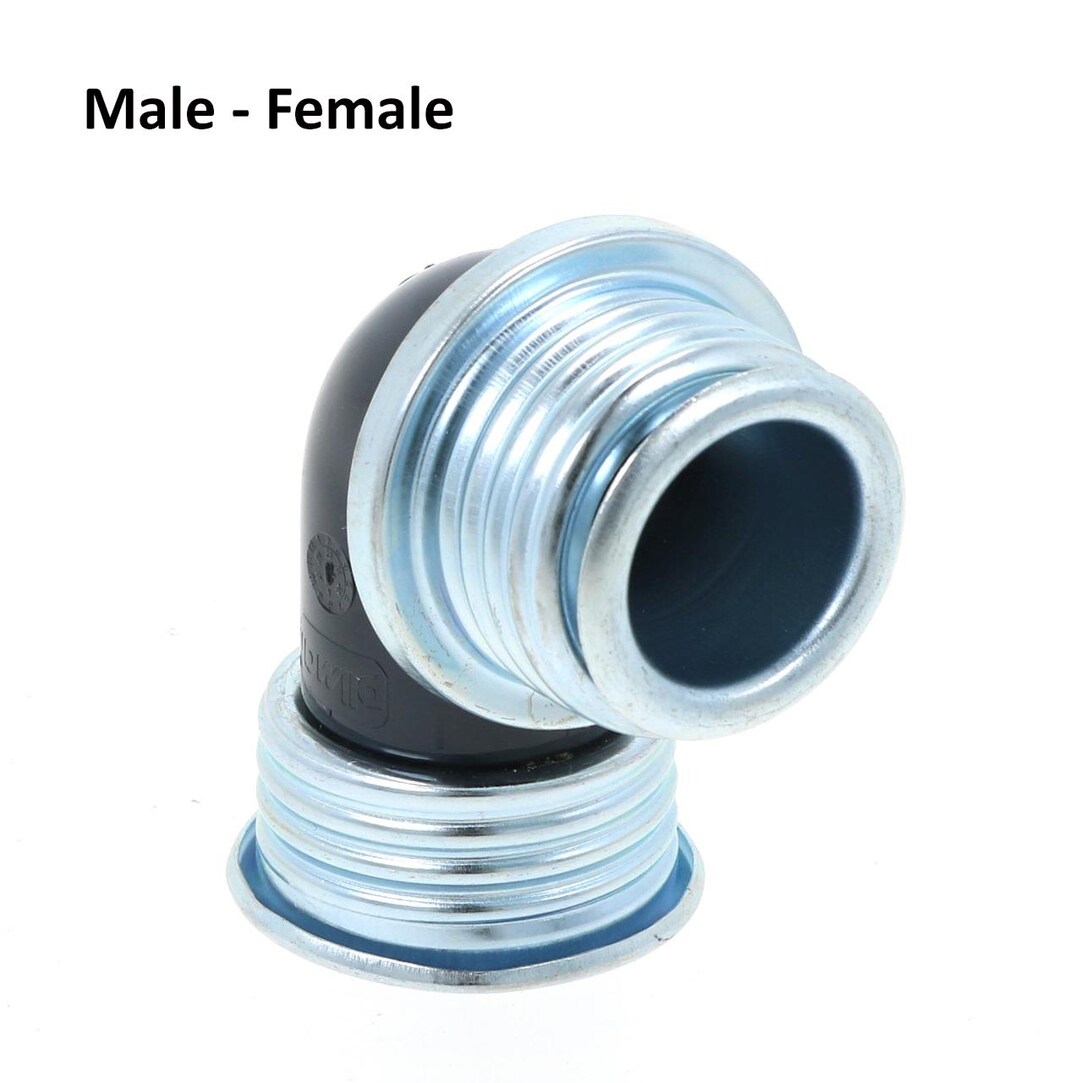 Right Angled Gas Mask Connector (screw Fit) - Etsy