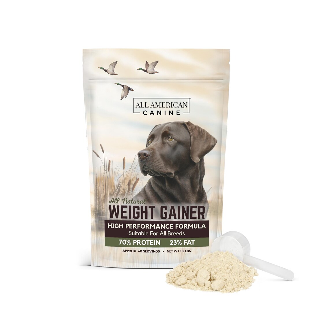 Dog Weight Gainer - Dog Protein Powder - High Calorie Dog Food ...