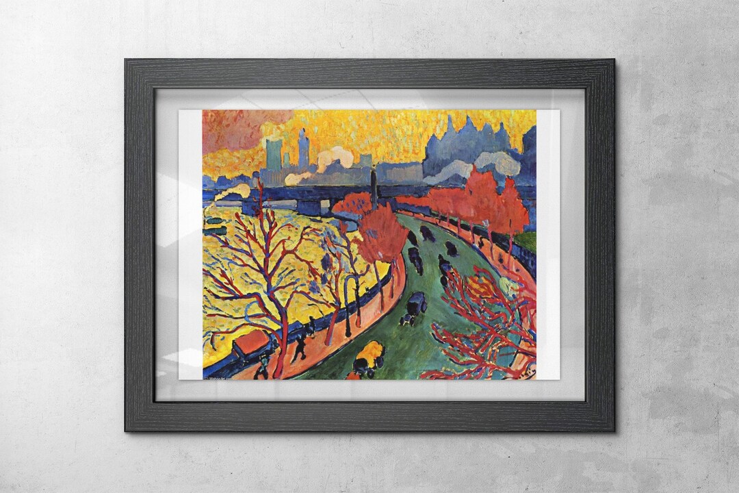 André Derain's Pont De Charing Cross - Digital Download for Large-scale ...