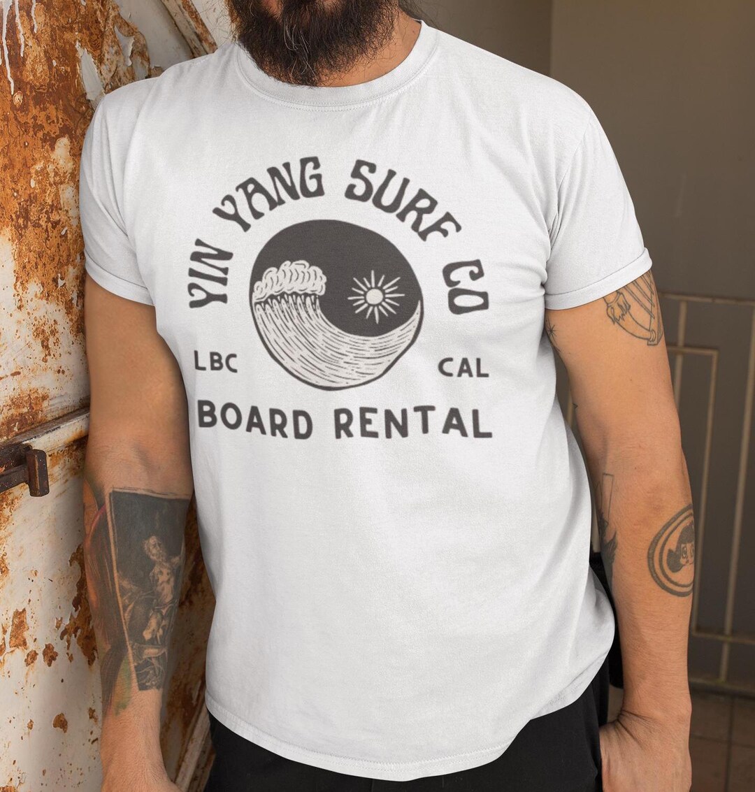 Surfboard Tee, Surf Style Tee, Ocean T Shirt, Surfer T-shirt, Beach Tee ...