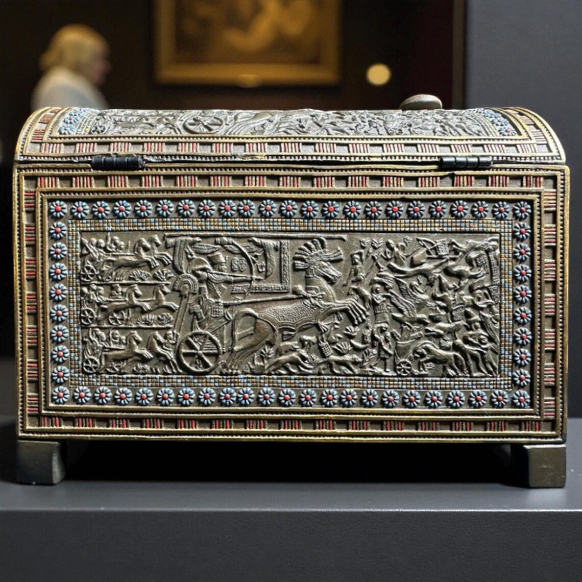 Ancient Egyptian Jewelry Box: Decorative Treasure Inspired by Pharaohs ...