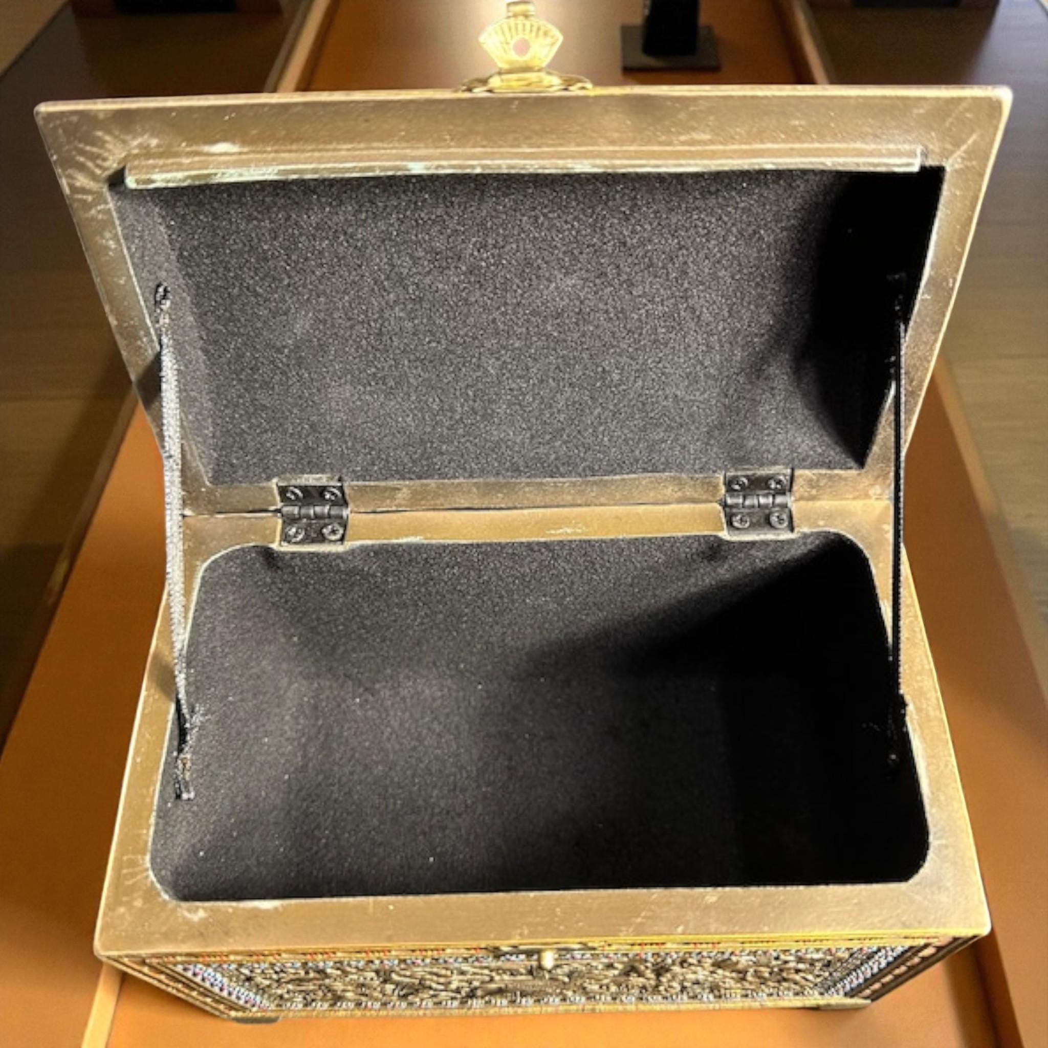 Ancient Egyptian Jewelry Box: Decorative Treasure Inspired by Pharaohs ...