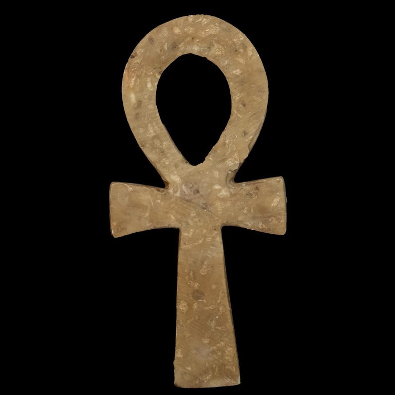 Ancient Egyptian Ankh Statue: Key of Life Symbol - Etsy