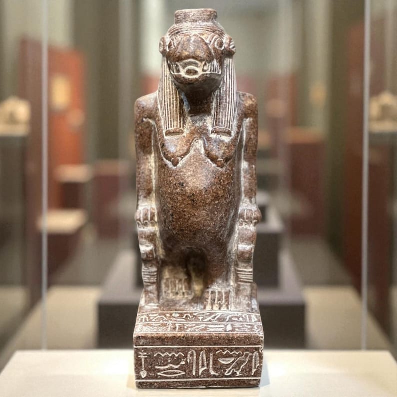 Ancient Egyptian Taweret Statue: Hippopotamus Goddess of Fertility - Etsy