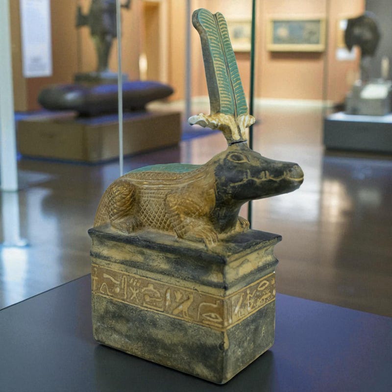God of Crocodile Egyptian - Etsy