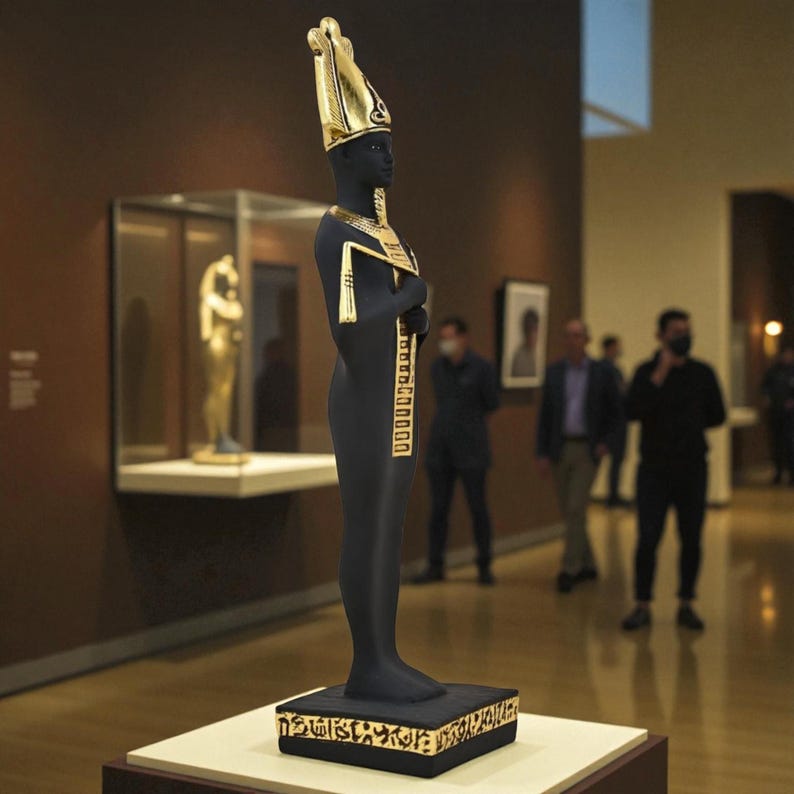 Ancient Egyptian Osiris Statue – Lord of the Afterlife – Rare Pharaonic ...