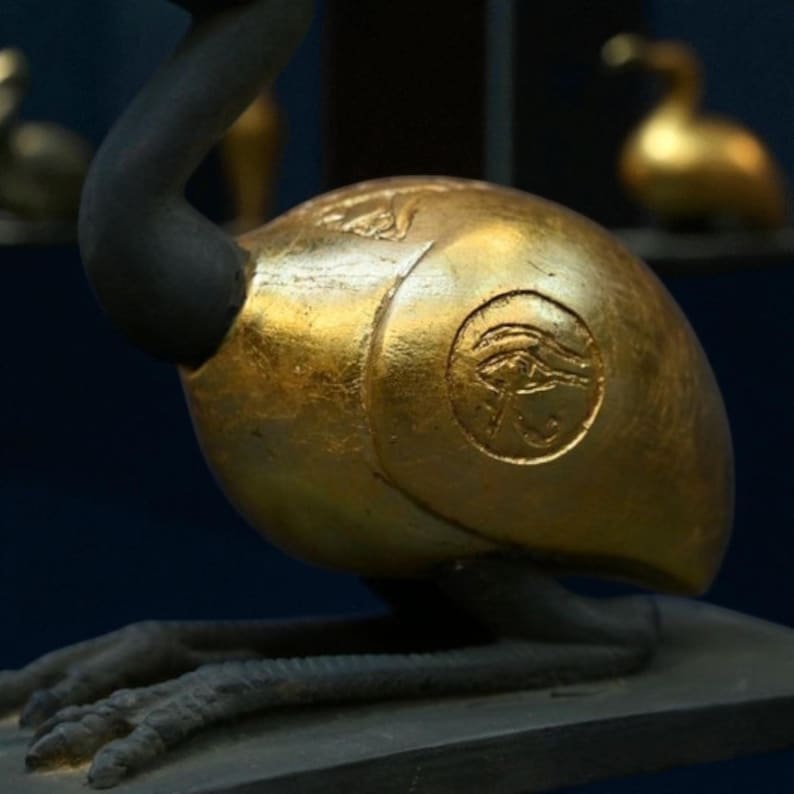 Ancient Egyptian Ibis Statue: Sacred Bird of Thoth, Wisdom – Rare ...