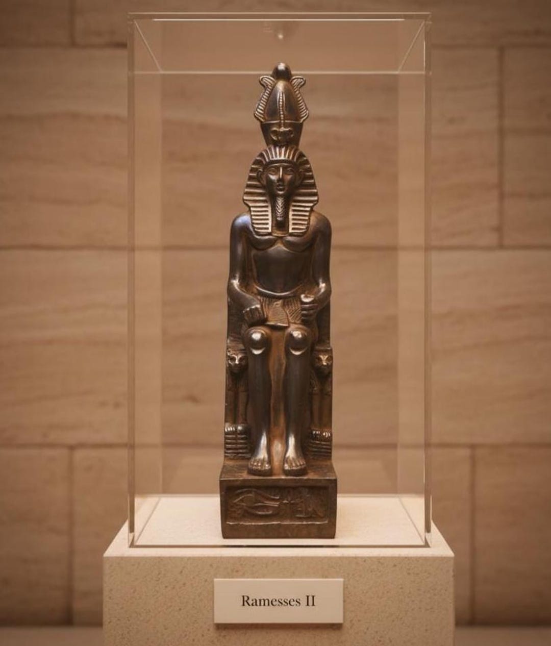Ancient Egyptian King Ramesses II Statue: Pharaoh of Power – Rare ...