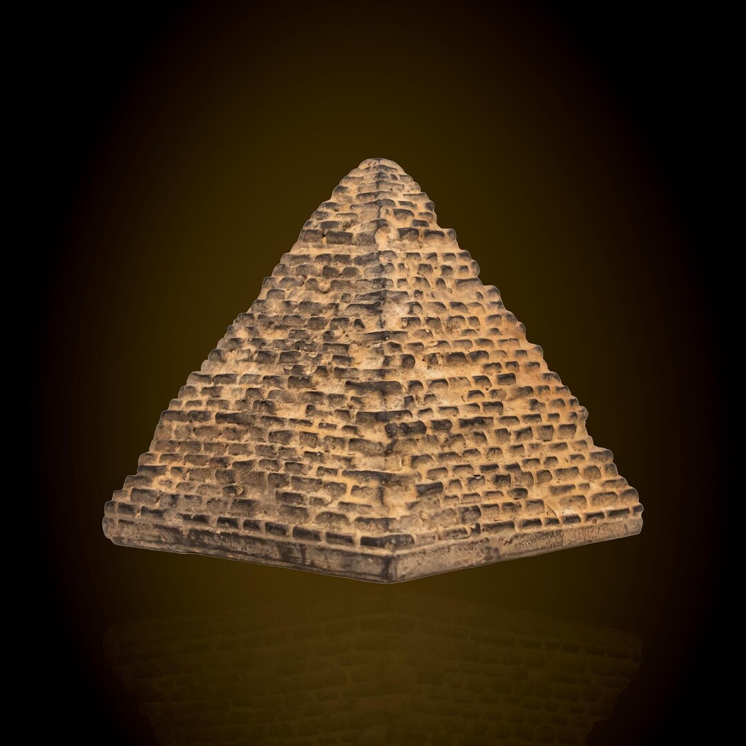 Ancient Egyptian Pyramid Stone Statue | Hand-carved Antiquities ...