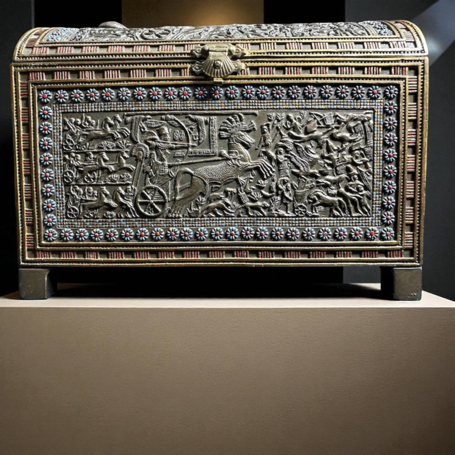 Ancient Egyptian Jewelry Box: Decorative Treasure Inspired by Pharaohs ...