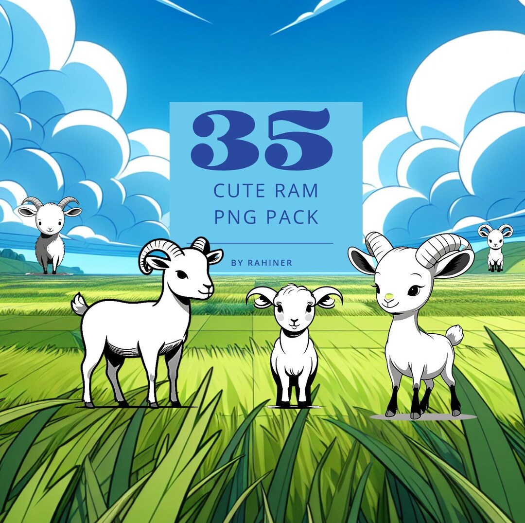 35 Cute Ram Clipart, High Quality Cute Ram Clipart, Digital Cute Ram ...