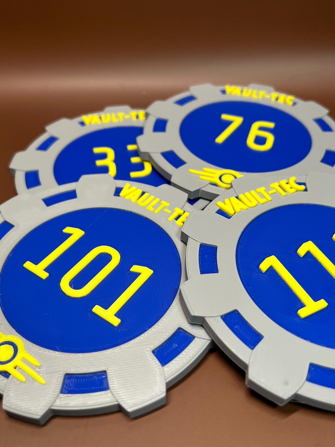 Vault Door Coasters 4-piece Set - Etsy