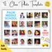 Editable School Class Photo Template in Canva, Colorful Template,20 21 ...