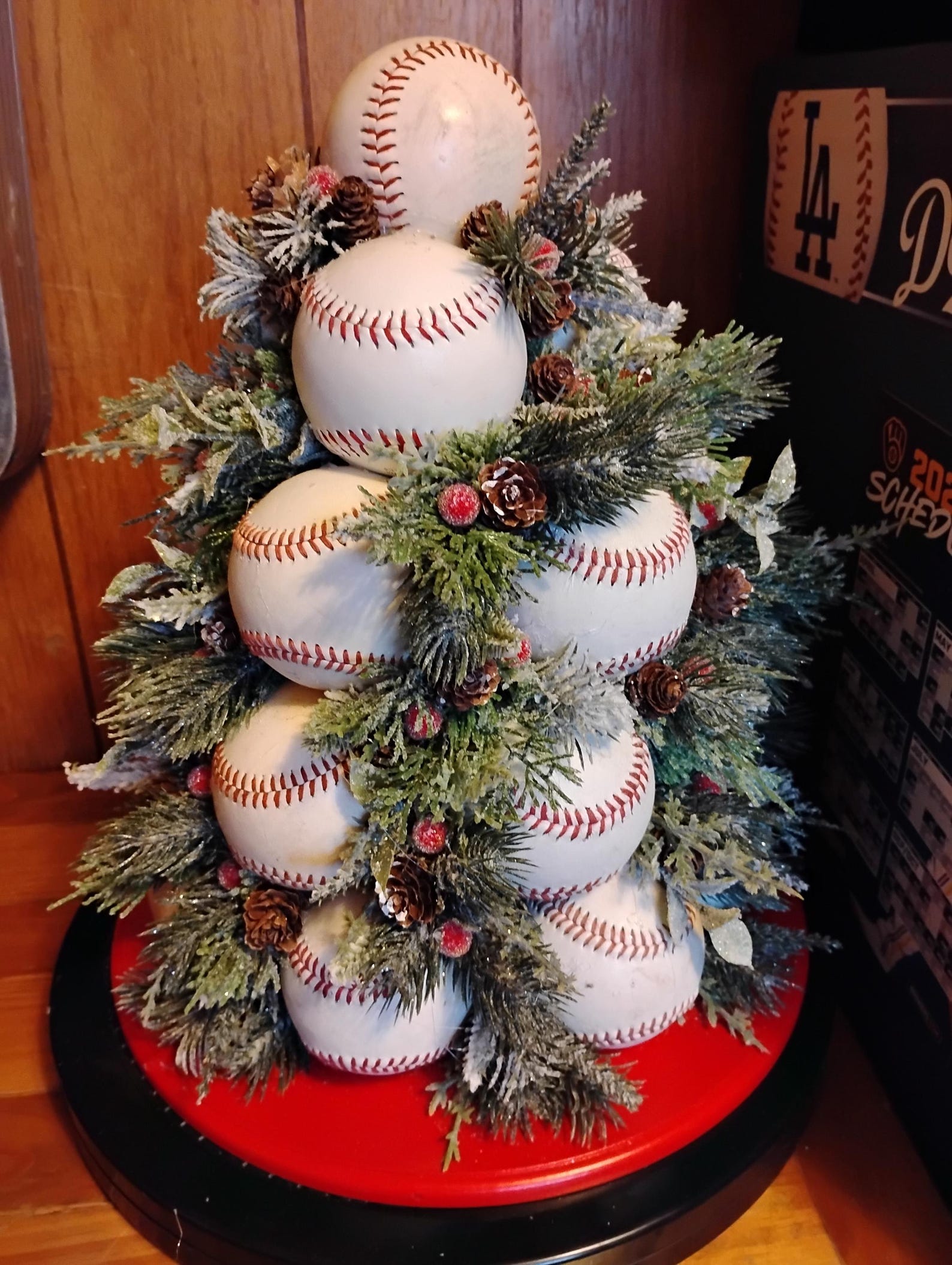 Baseball Christmas Tree Free Shipping - Etsy