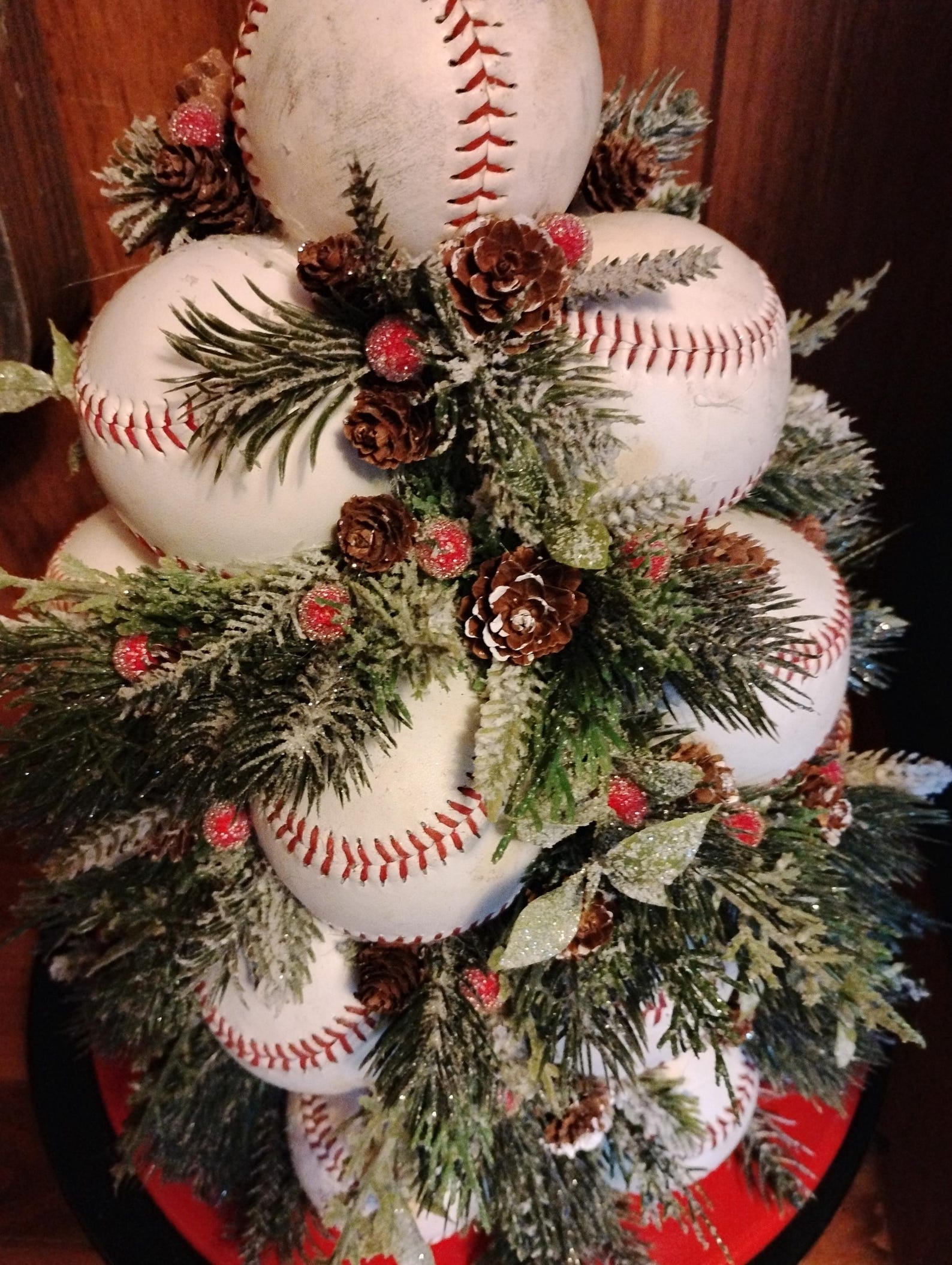 Baseball Christmas Tree Free Shipping - Etsy