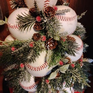 Baseball Christmas Tree Free Shipping - Etsy