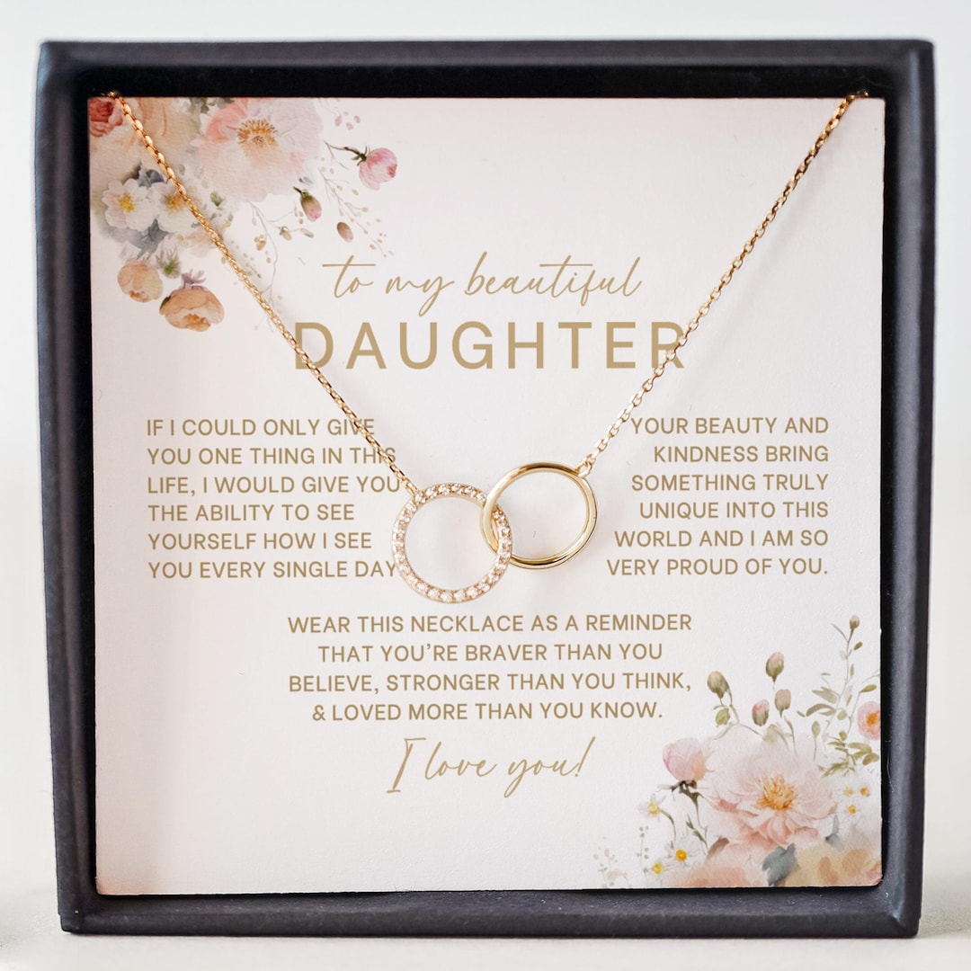 Daughter Necklace, Necklace Gift for Daughter, Unique Daughter Gift ...
