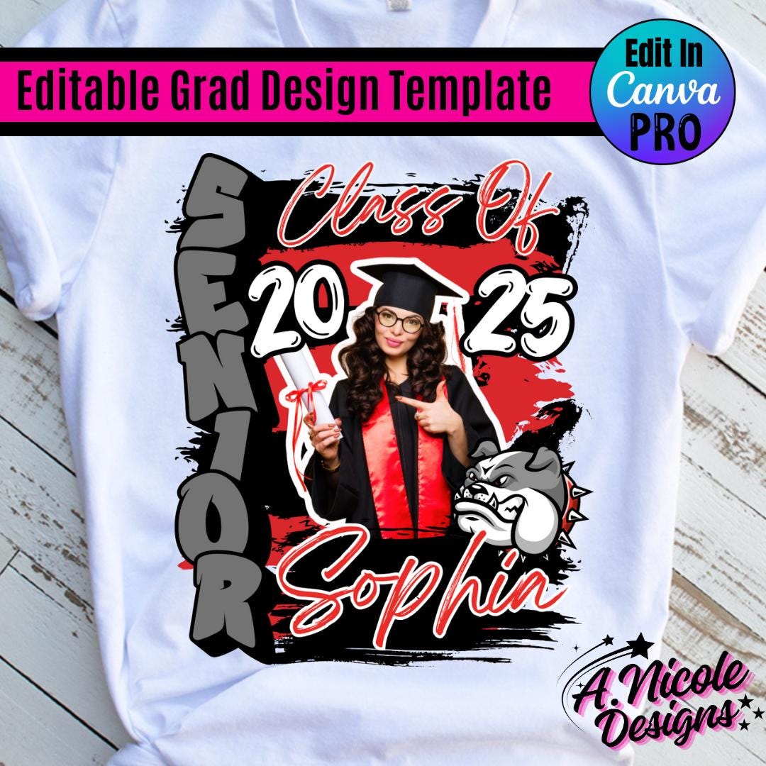 Editable Graduation Template | Design - Etsy