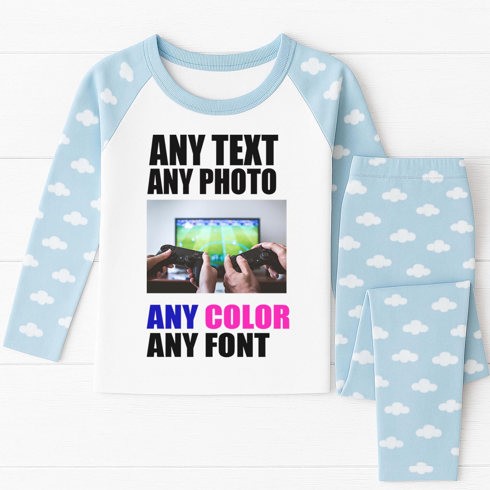 Personalized Toddler Pyjamas: Custom Birthday Nightwear - Etsy UK