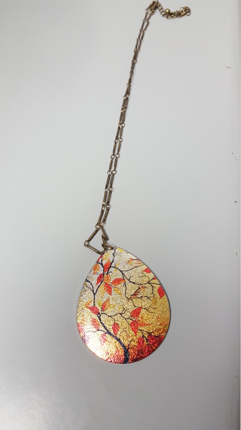 Leaves of Autumn Necklace - Etsy