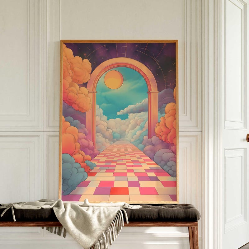 Trippy Poster - Etsy