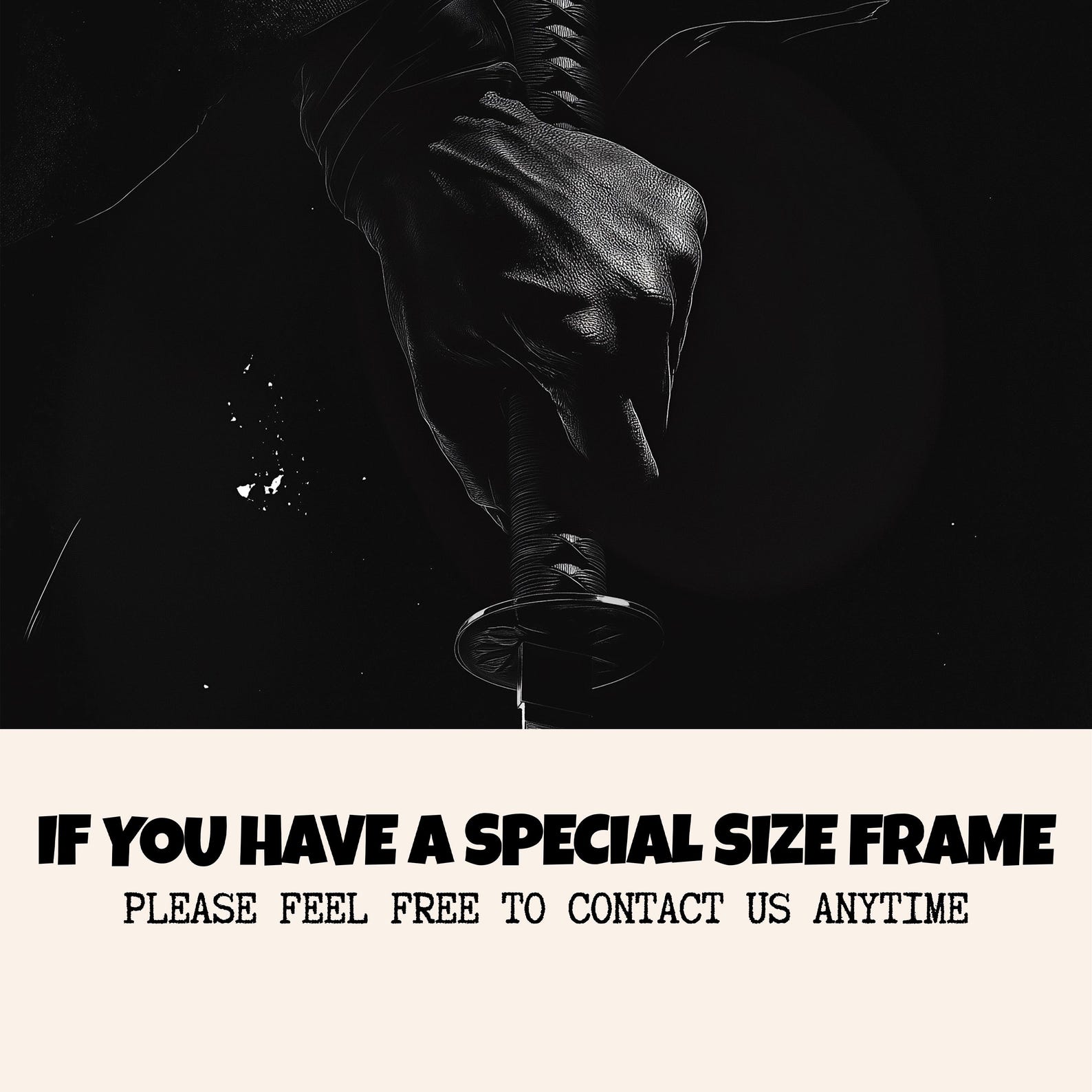 Samurai Motivational Set of 6 Poster: Japanese Art, Motivational Wall ...