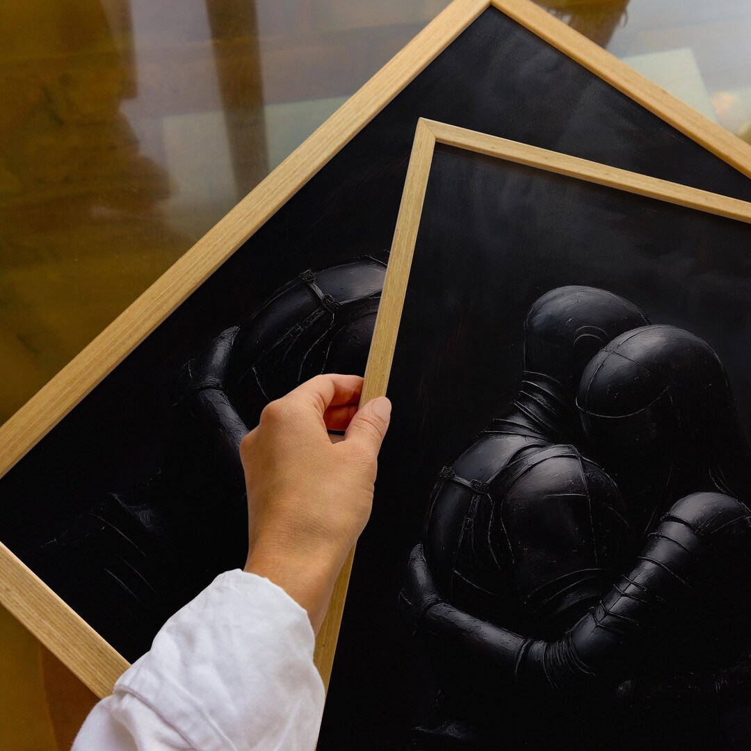 Medieval Knight Poster, Dark Knight Print, Maximalist Wall Art, Vintage ...