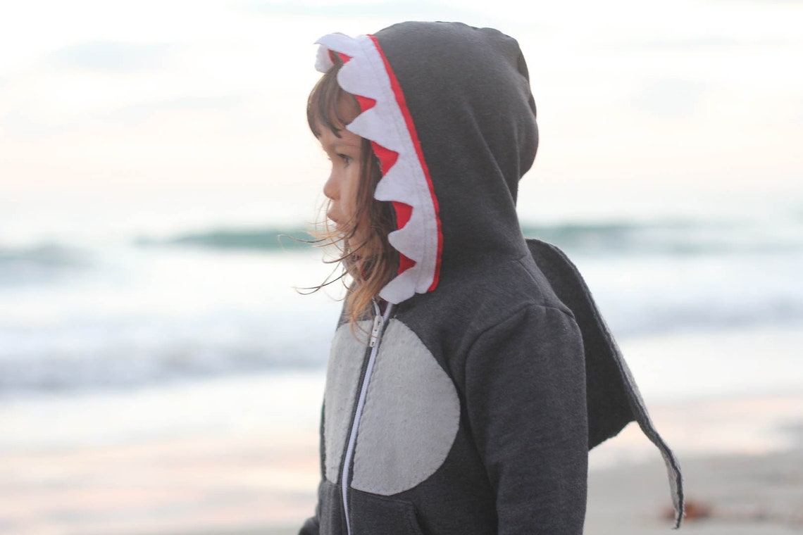 Shark Costume PATTERN - Easy Handmade Halloween Costume - Instant ...