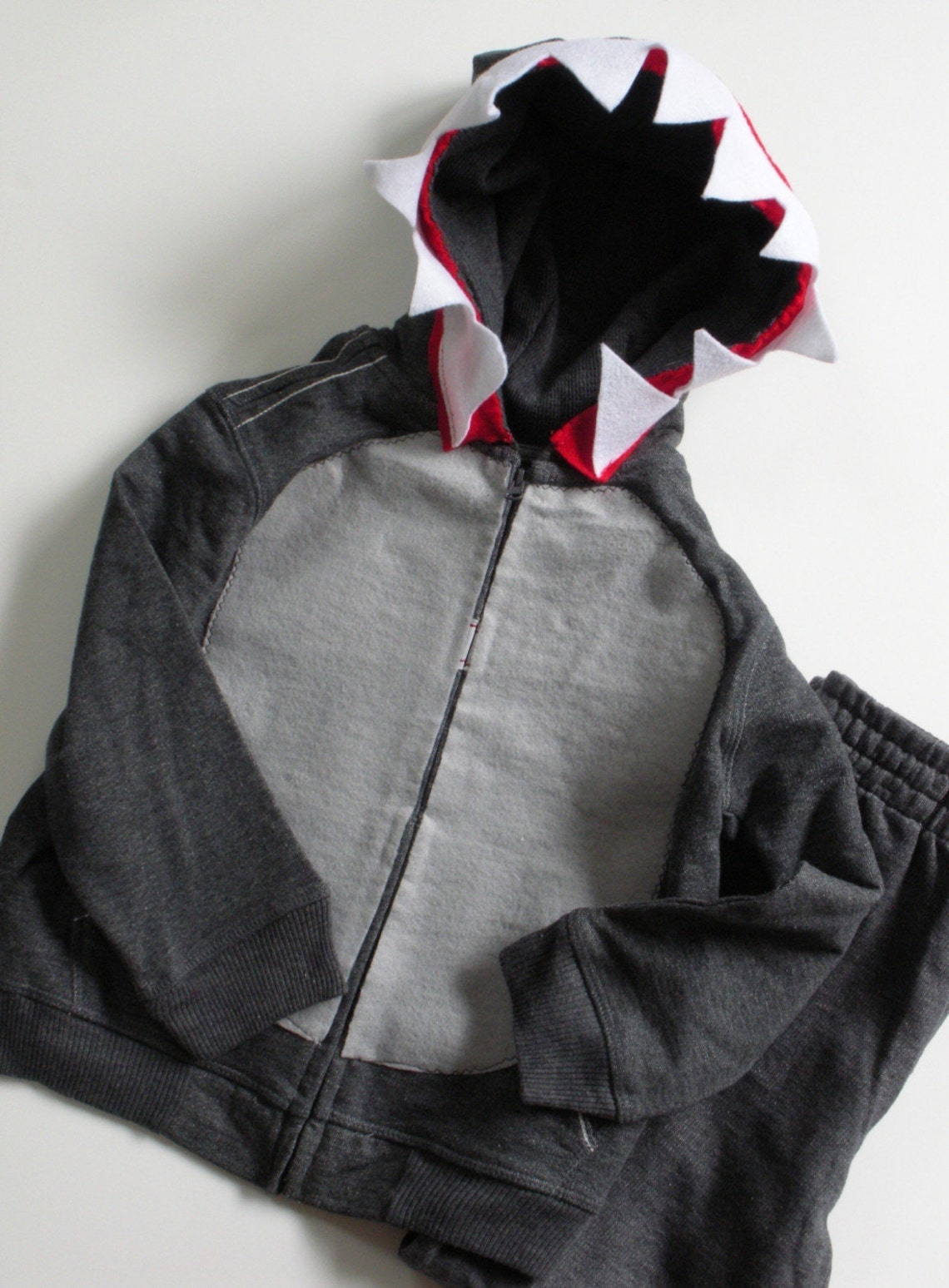 Shark Costume PATTERN - Easy Handmade Halloween Costume - Instant ...