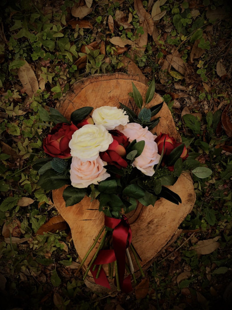 Custom Artificial Silk Wedding Flower Package in Your Event Colors ...