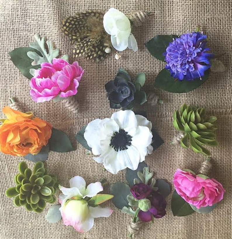 Custom artificial silk wedding flower package in your event | Etsy