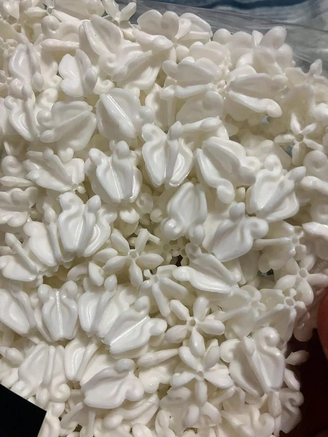 Plastic Crown Flowers for Crafts and Garlands - Etsy