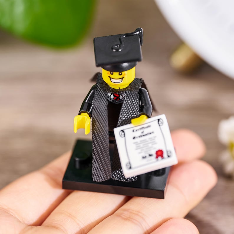 Graduate Minifigure Graduation,graduation Minifigures Graduate Cake ...