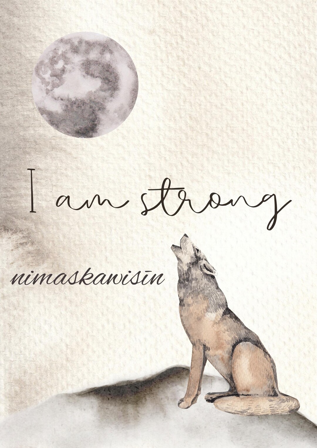 Cree Positive Affirmations, Set of 5 - Etsy