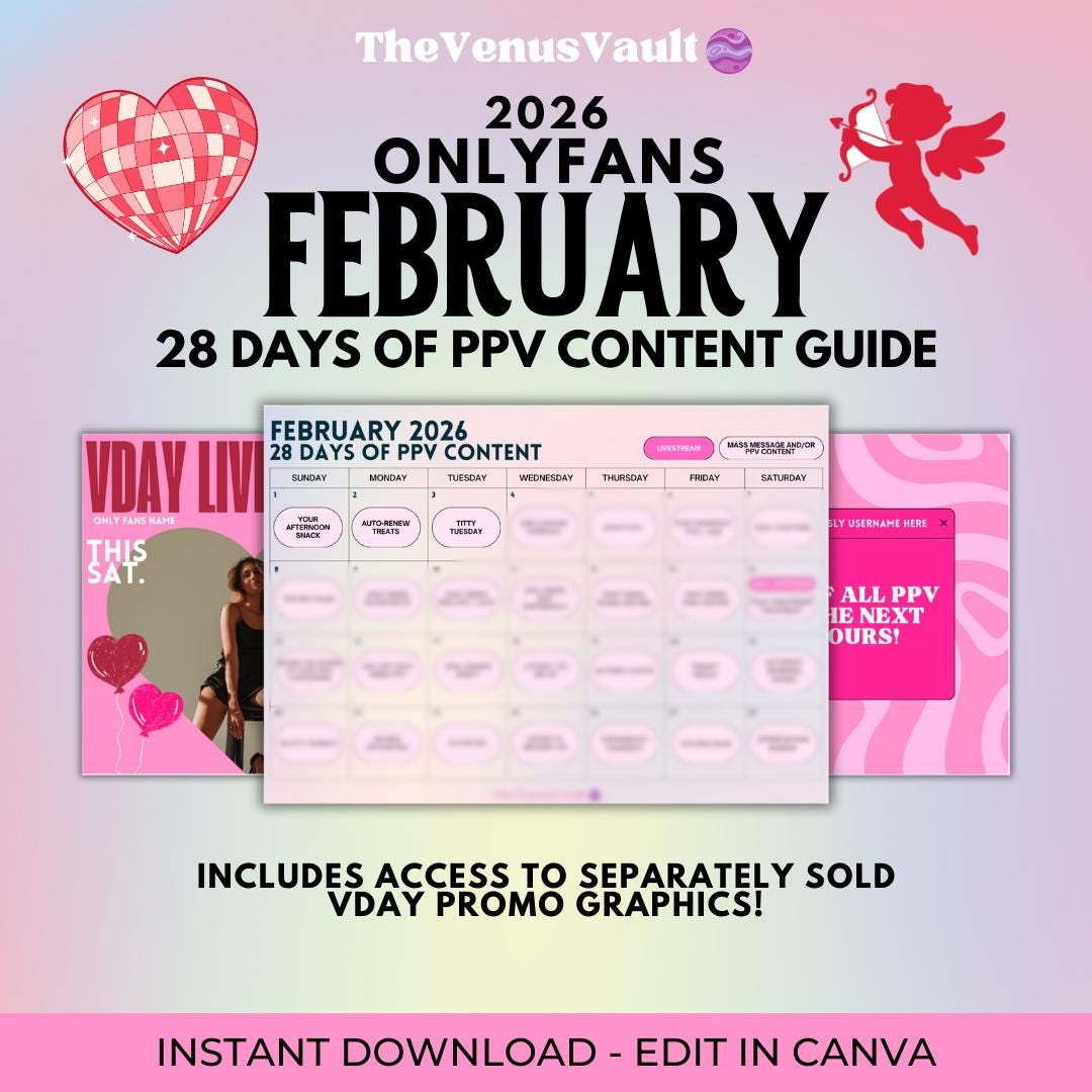 Onlyfans February 2026 Content Bundle | Adult Creator Monthly PPV ...