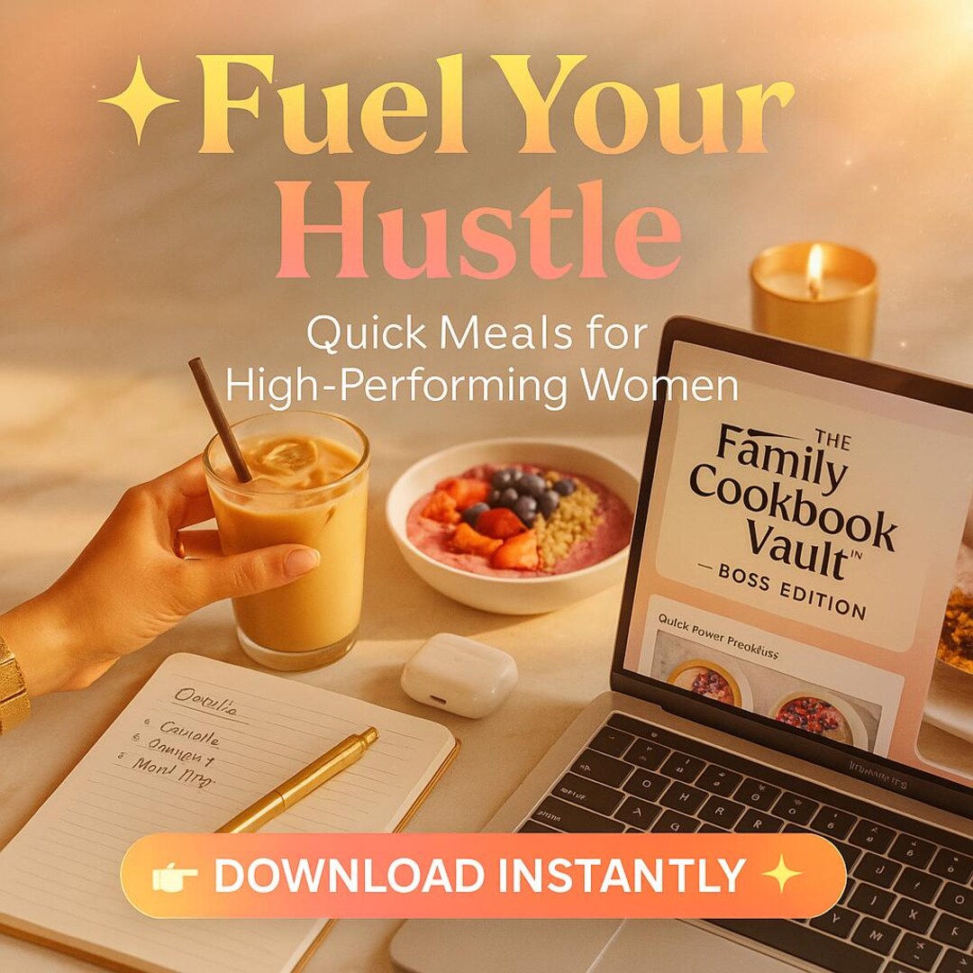 The Boss Cookbook Vault™ – 100+ Quick Meals for Busy Women Who Run the ...