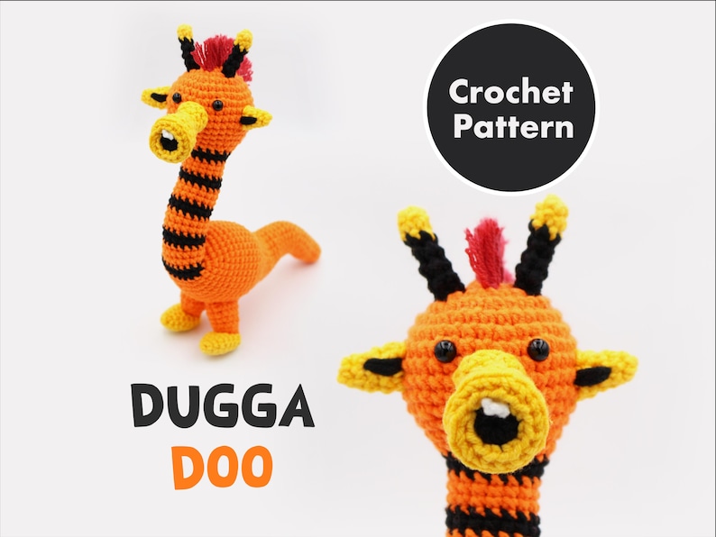 Dugga Doo Crochet Pattern – Doctor Who Inspired Amigurumi Plush PDF - Etsy