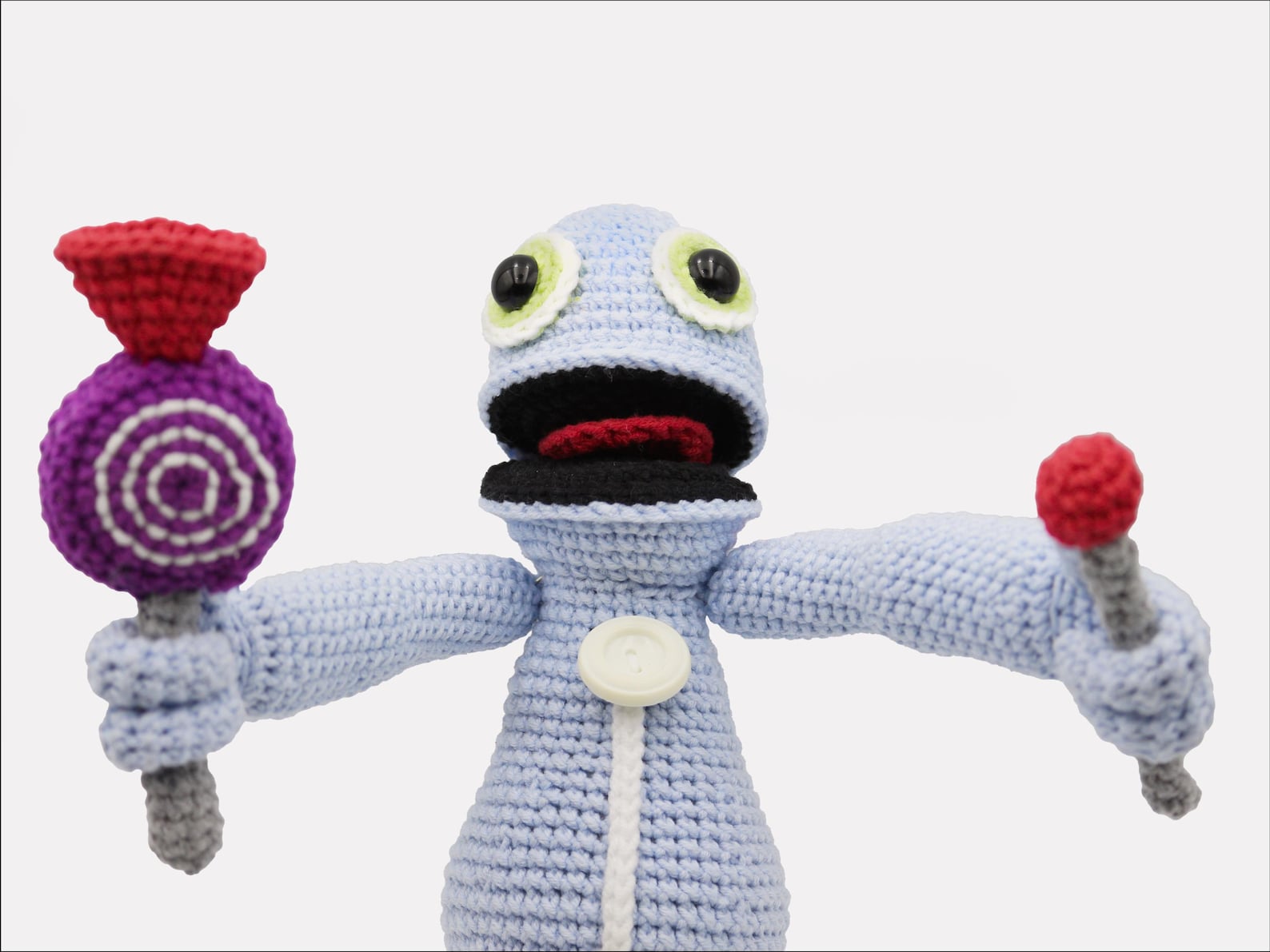 Yeeps: Hide and Seek-inspired Crochet Pattern PDF – Amigurumi VR Game ...