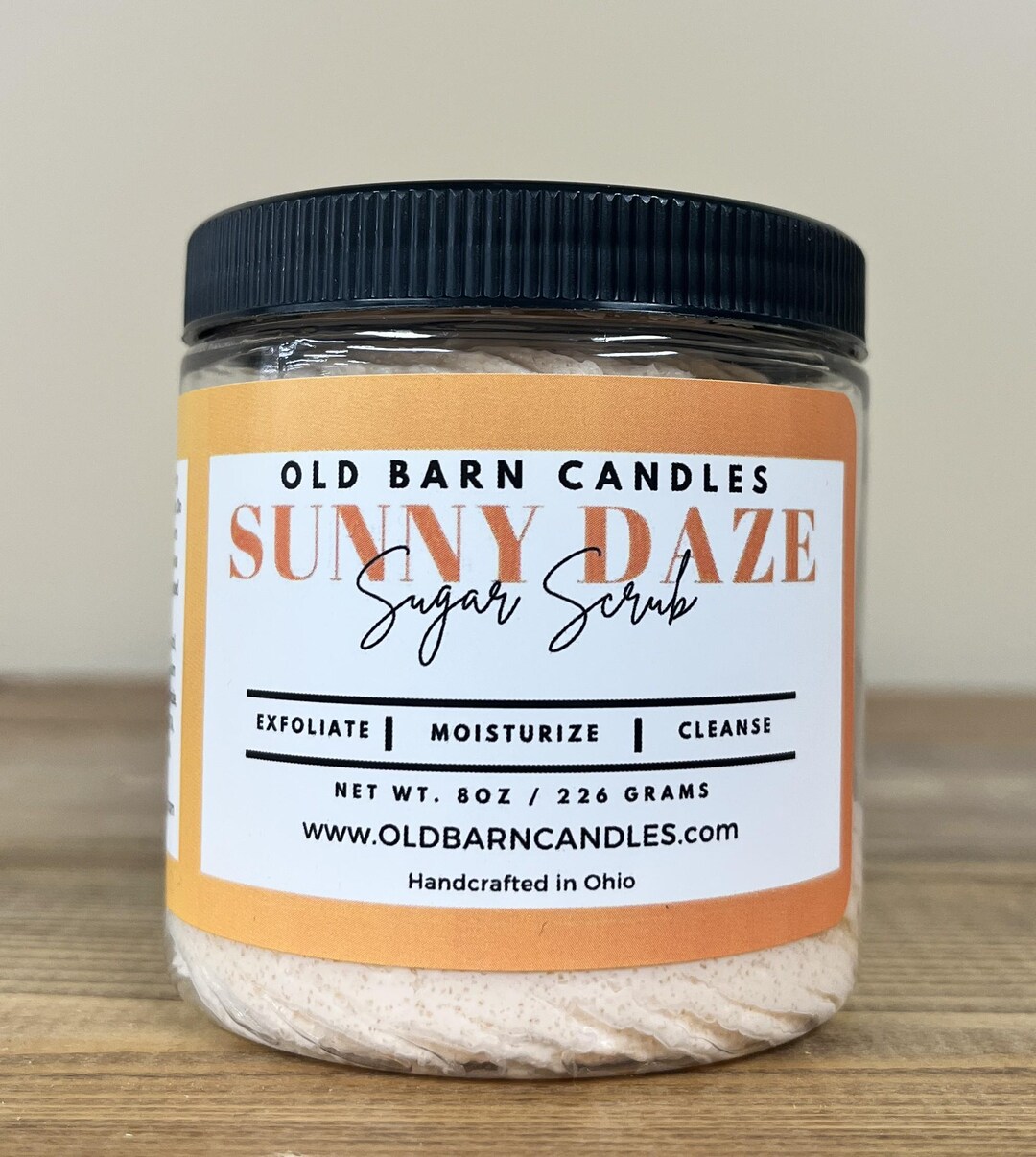Sunny Daze Whipped Foaming Sugar Scrub 4oz & 8oz, Exfoliating ...