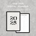 2025 Digital Planner: Dated and Hyperlinked | Monthly and Weekly ...