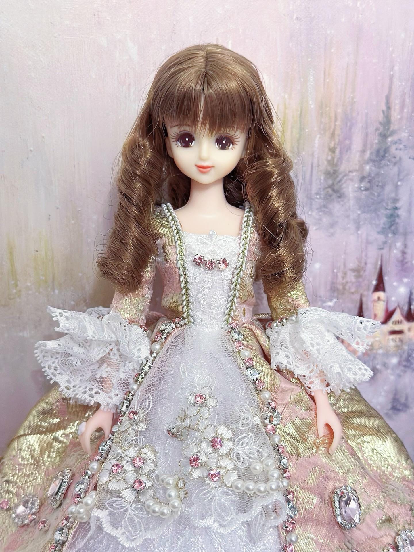 12"/30cm Doll Rococo Ball Gown｜handmade 1/6BJD Victorian/royal Court ...