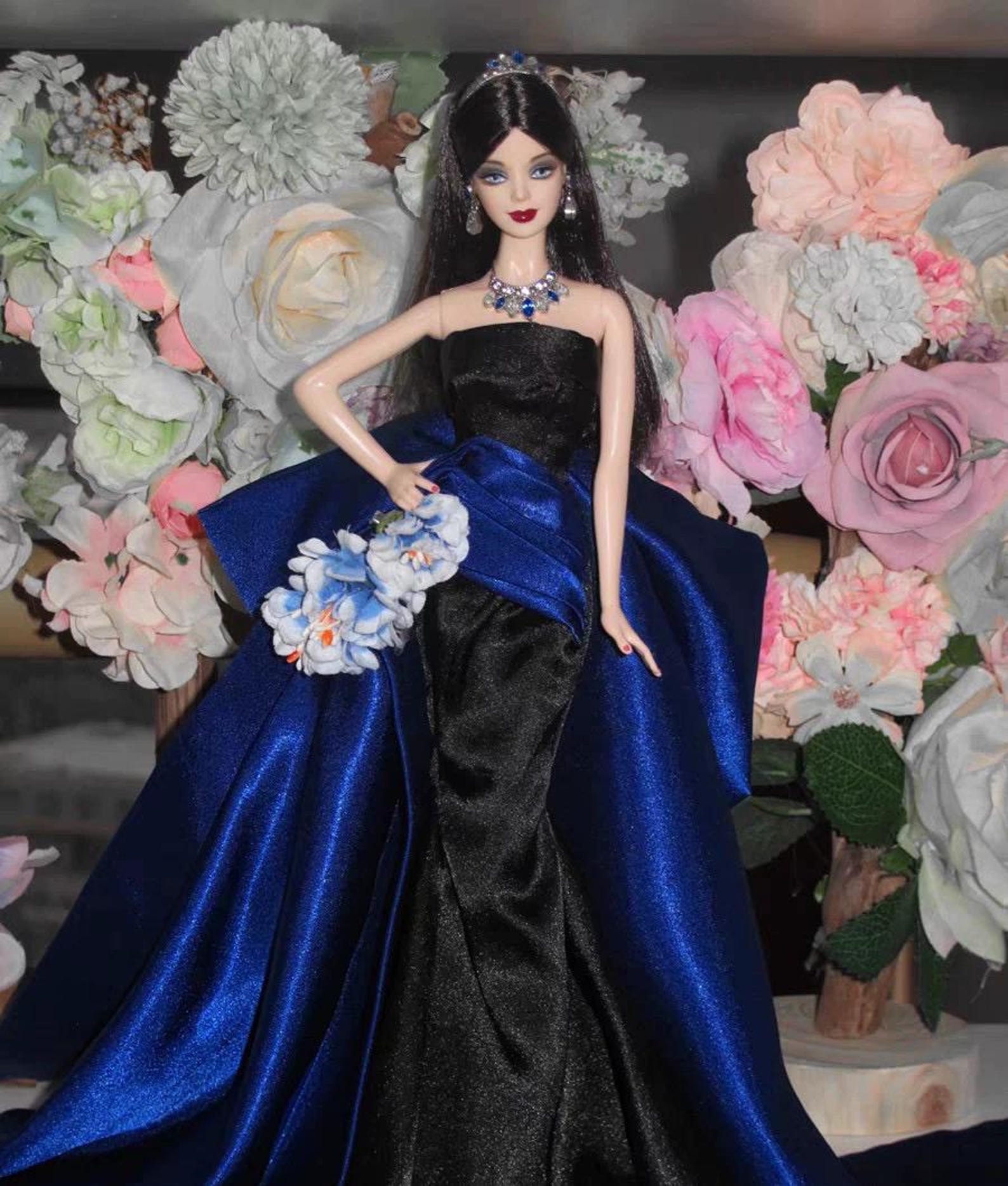 1:6 Bjd/30cm/12inch Custom Fashion Doll Clothes, Handmade Mermaid Gown ...