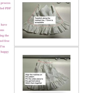 1/4 BJD Clothes Pattern, 1/4 BJD Clothes Tutorials, 1/4 Scale Doll ...