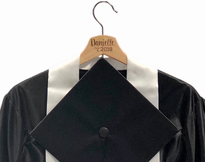Personalized Cap and Gown Hanger Custom Graduation Cap - Etsy