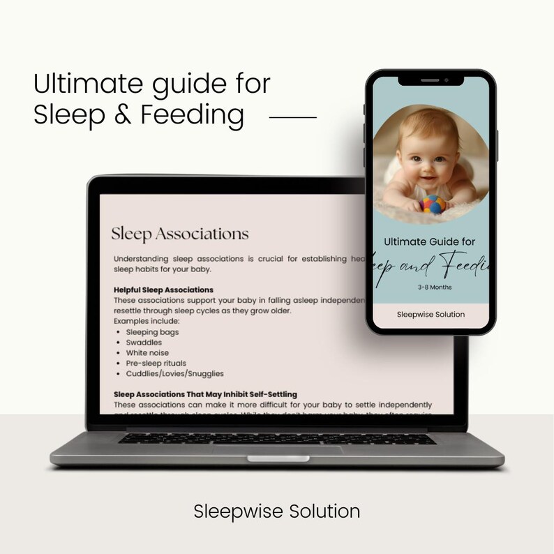 The Ultimate Guide to Sleeping and Feeding Babies (3-8 Months Old) - Etsy