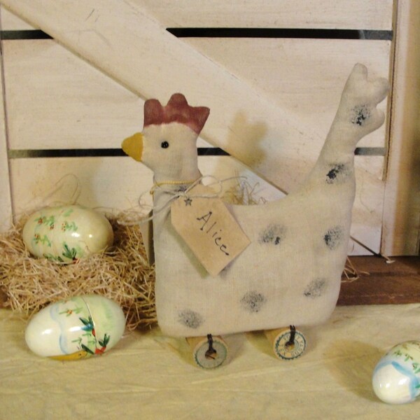 Primitive Chickens - Etsy